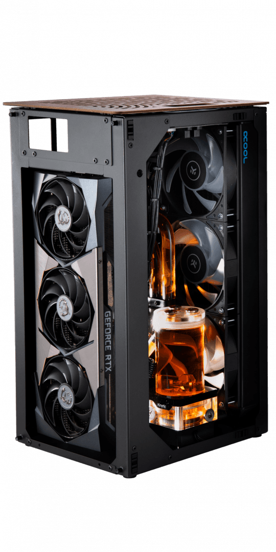 Vault 2 – Mini-itx PC case with 360mm liquid cooling support